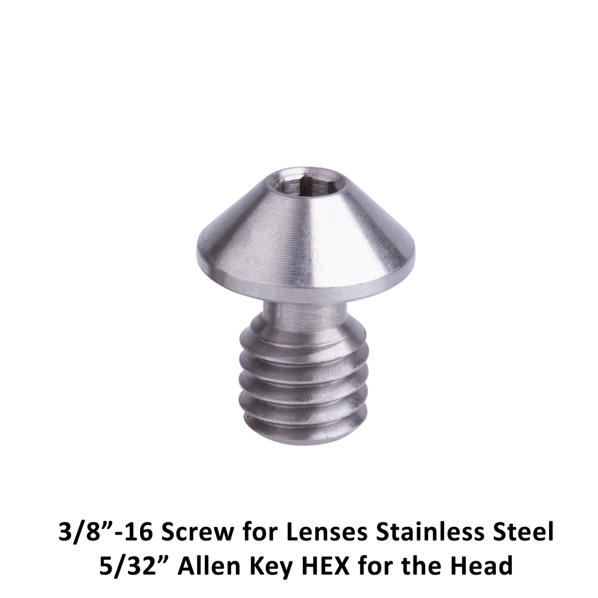 A23 Mounting Screws 3 8 16 With 5 32 Head ProMediaGear A23 Mounting Screws 3 8 16 With 5 32 Head ProMediaGear